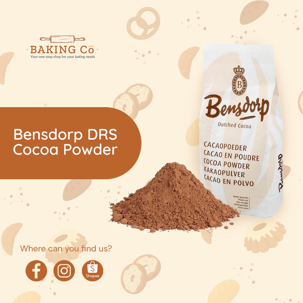 Bensdorp DSR Cocoa Powder - 250g | 500g | 1kg | Shopee Philippines