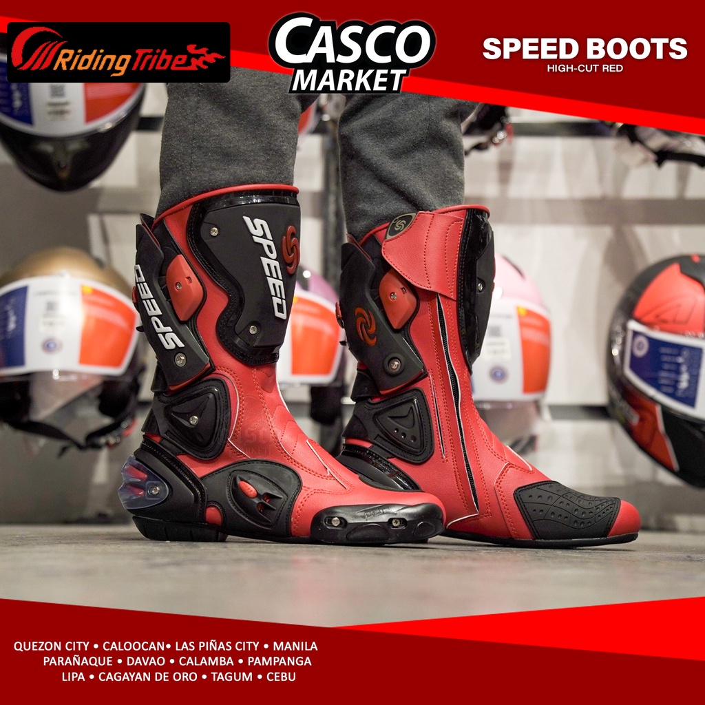 RIDING TRIBE SPEED MOTORCYCLE BOOTS MEN MOTOCROSS OFF-ROAD MOTORBIKE ...