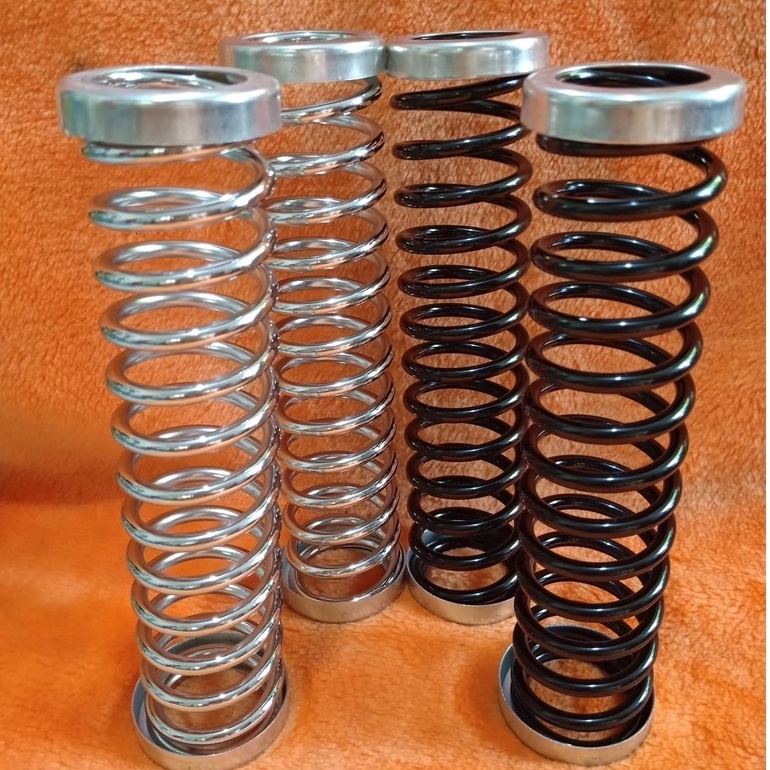DOUBLE SPRING FOR FRONT FORK(SPRING ONLY) | Shopee Philippines