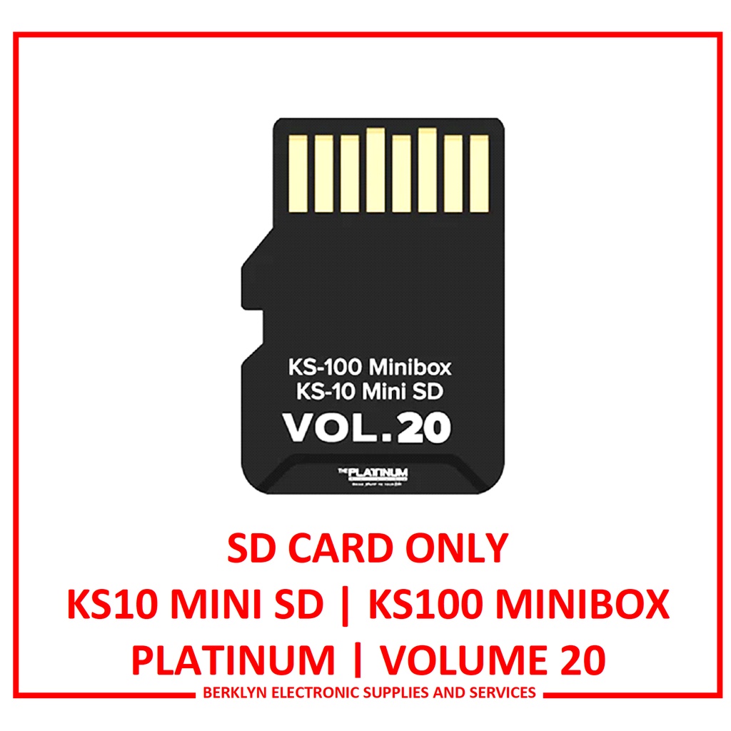 (SD Card Only) Volume 23 Update For Platinum KS10 MINI SD / KS100 ...