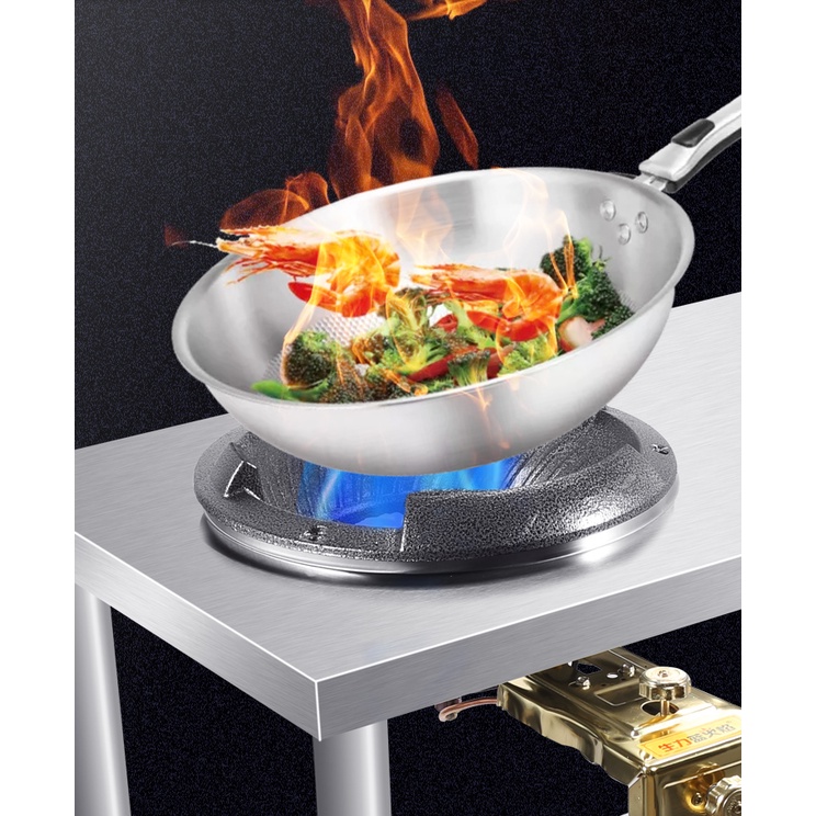 Stainless steel table stove commercial gas stove table Single and ...
