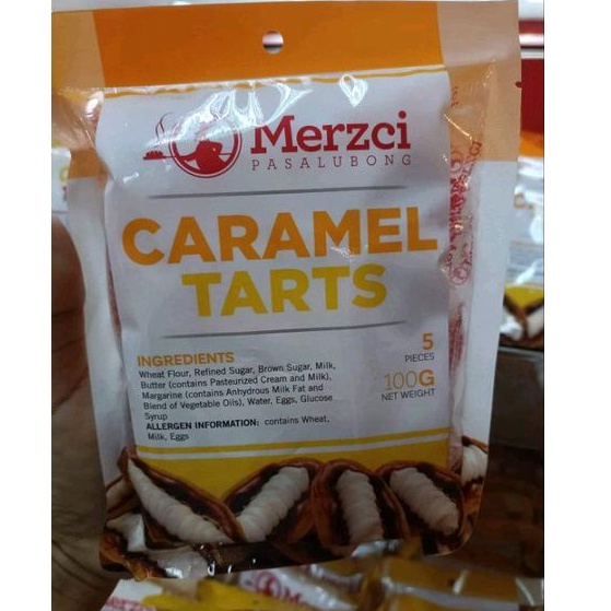 Merzci Pasalubong Caramel tarts 100g | Shopee Philippines