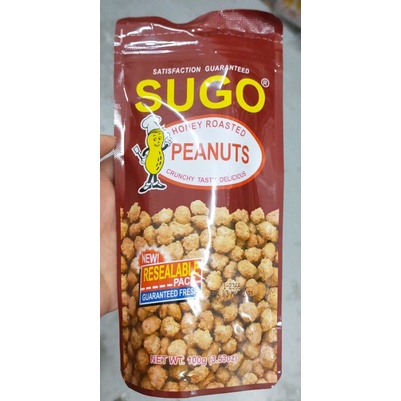 Sugo Greaseless Peanuts 100g | Shopee Philippines