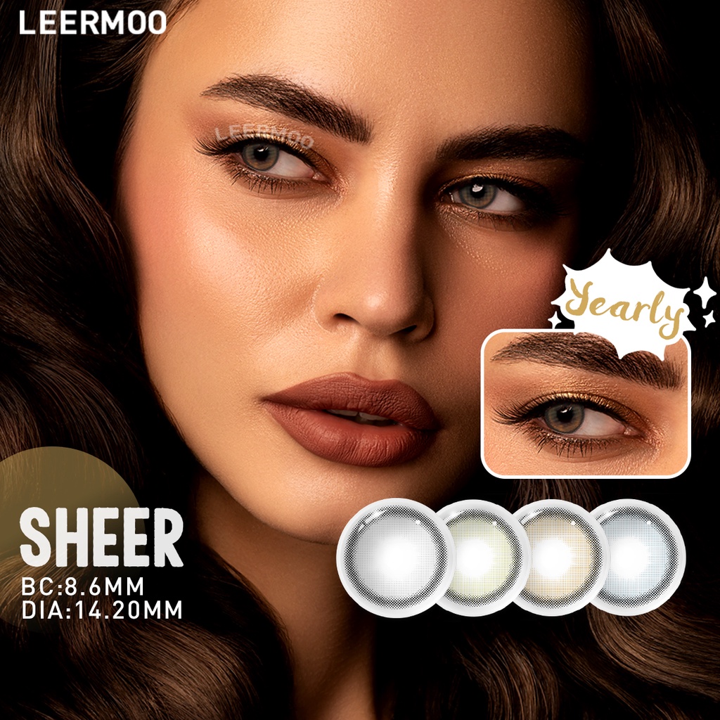 FANCY LOOK Coloured Contact Lenses SHEER Series Popular Color Contacts ...