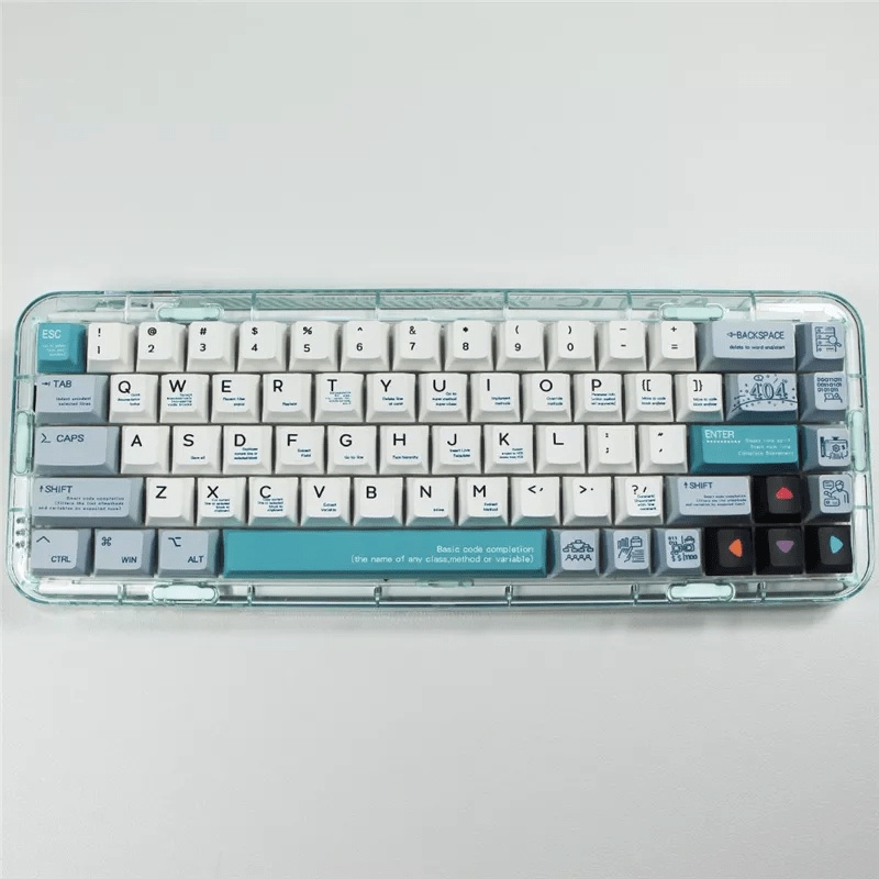 Programmer-996 128 Keys PBT Dye Sublimation Cherry Profile Keycaps Set ...