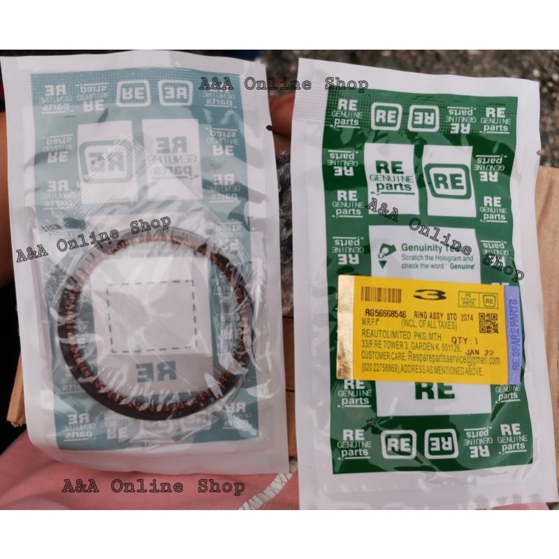 Bajaj RE Piston Ring ALL SIZES AVAILABLE | Shopee Philippines