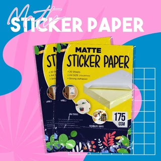 Shop matte sticker paper for Sale on Shopee Philippines