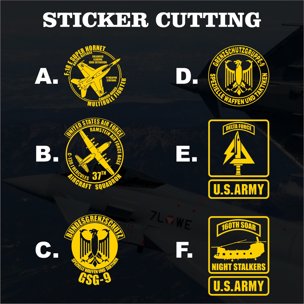 Us ARMY Cutting Sticker, German ARMY | Shopee Philippines
