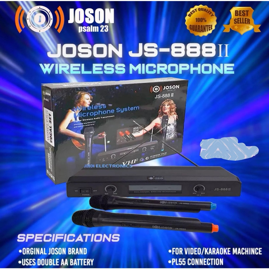 Joson Wireless Microphone | Shopee Philippines