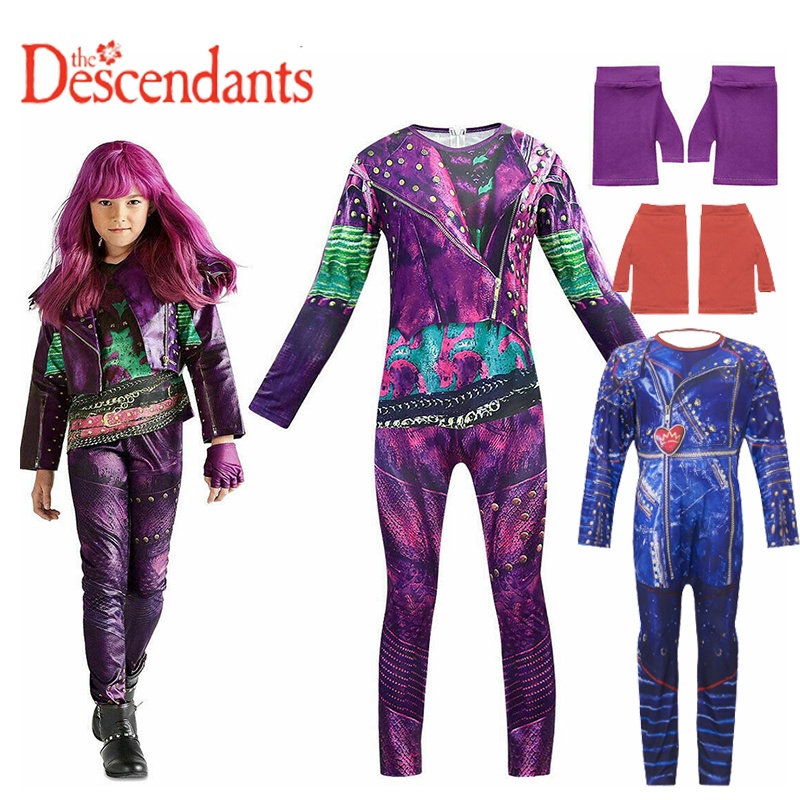 Descendants 3 Mal Audrey Cosplay Costume For Kids Perfect For School ...