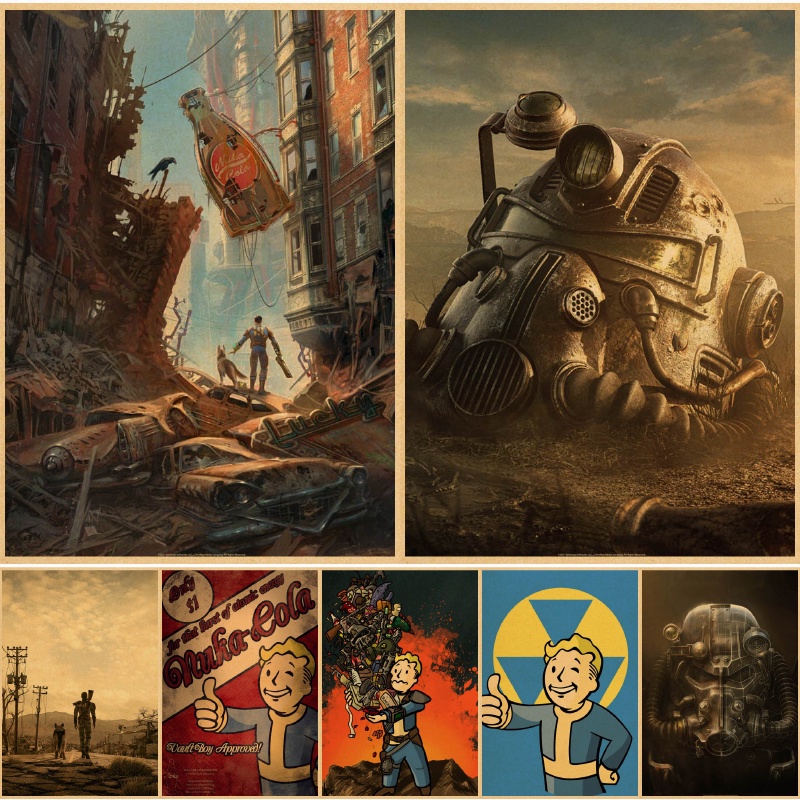 Fallout posters for wall photos wall art posters print posters paper ...