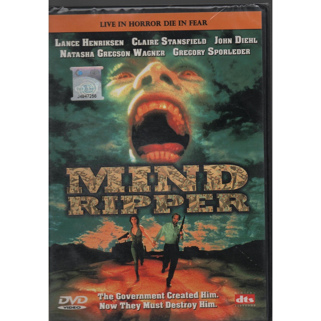 English Horror Movie DVD Mind Ripper (1995 Film) | Shopee Philippines