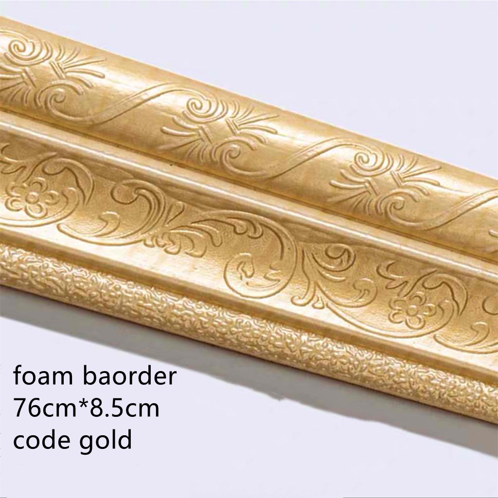 Brian 3d Wall Trim Line Wall Skirting Boarder 3d Pattern Wall Sticker