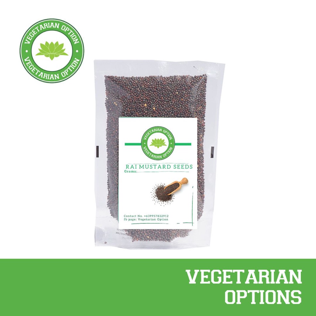 COD Rai Seeds Mustard Seeds 50g/100g | Shopee Philippines