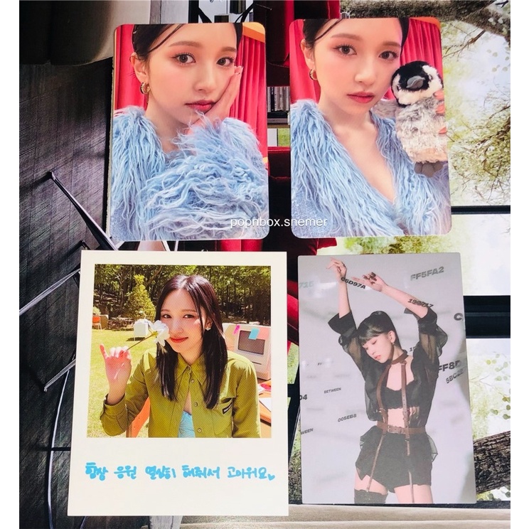 TWICE MINA Official Between 1&2 Album Inclusion SET (Mina Photocard ...