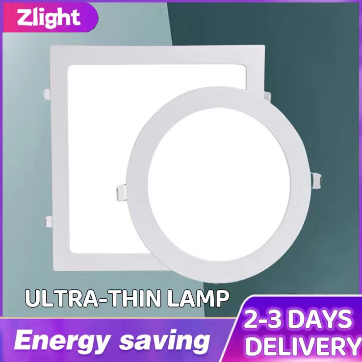 Ultra thin Led pin lamp 12W 9W 6W 3W panel lamp round square down lamp ...