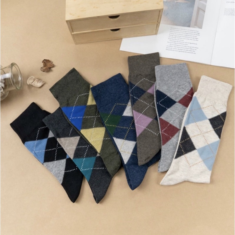 Korean Socks - Men Acrylic Formal Socks - Iconic Socks | Shopee Philippines