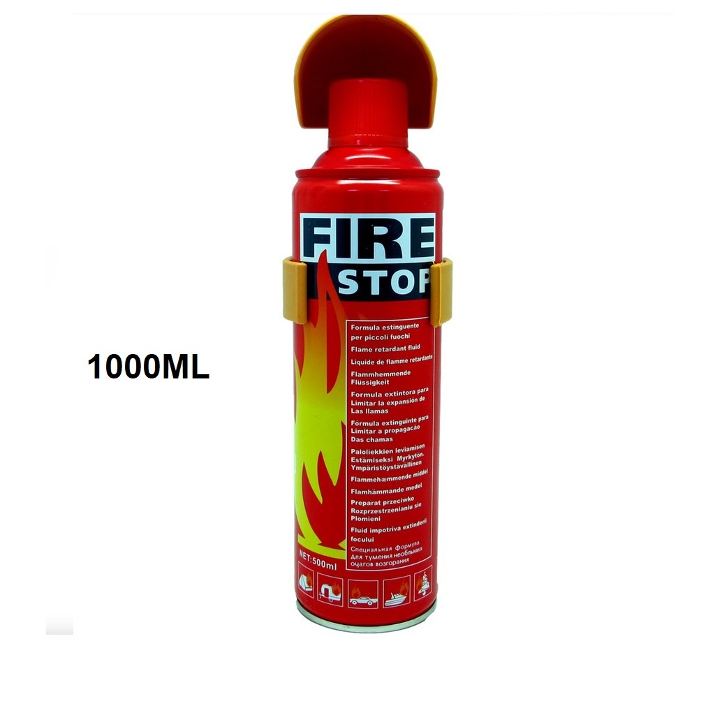 FIRE STOP PORTABLE FIRE EXTINGUISHER FOR CAR MINI SPECIAL EXTINGUISHING ...
