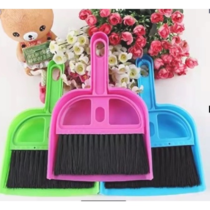 1Pc. Mini Dust Pan and Brush Set,Mini Hand Broom and Dustpan Set, Dust Pan Brush Nesting Tiny ...
