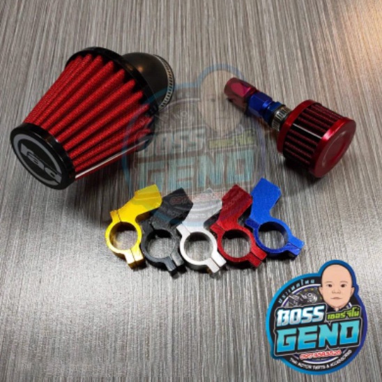 12MM RAD Air Filter and Engine Breather Filter Set(Raider150Fi/Carb ...