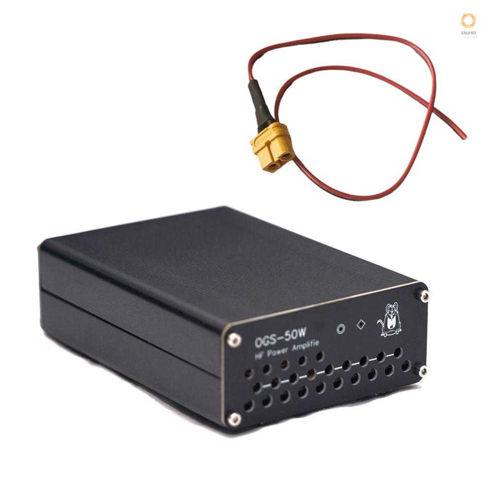 QUP 50W Portable High Frequency Power Amplifier Short-wave Radio Power ...