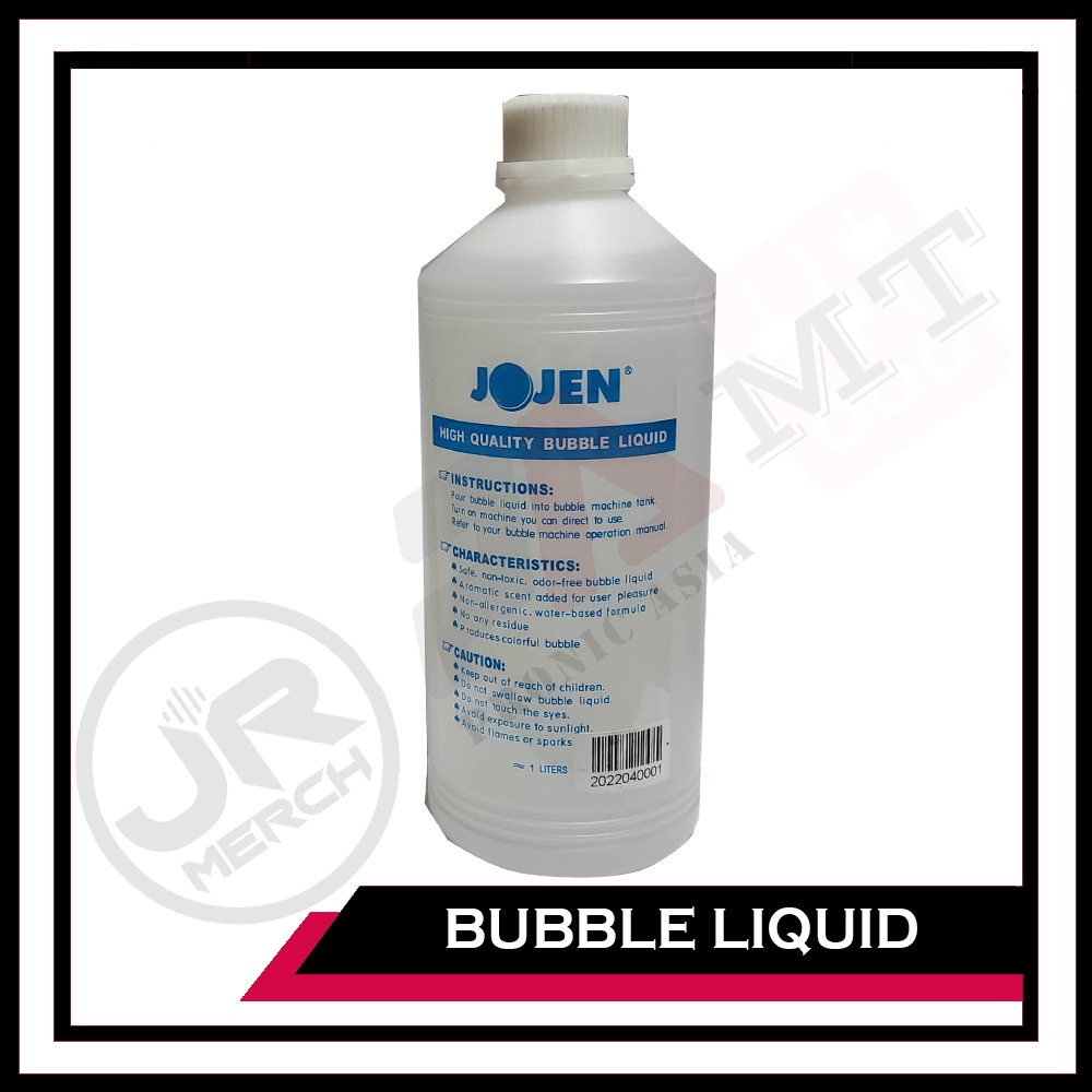 Jojen Bubble Liquid 1 Liter (BLL) | Shopee Philippines
