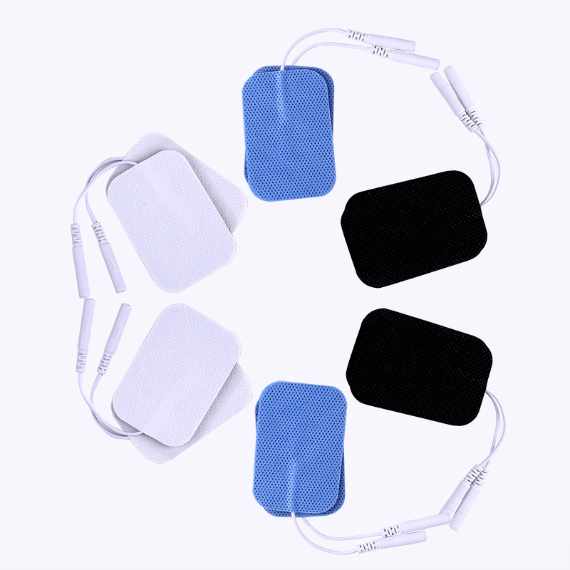 Non-woven Fabric Reusable Electrode Pads TENS Nerve Muscle Stimulator ...