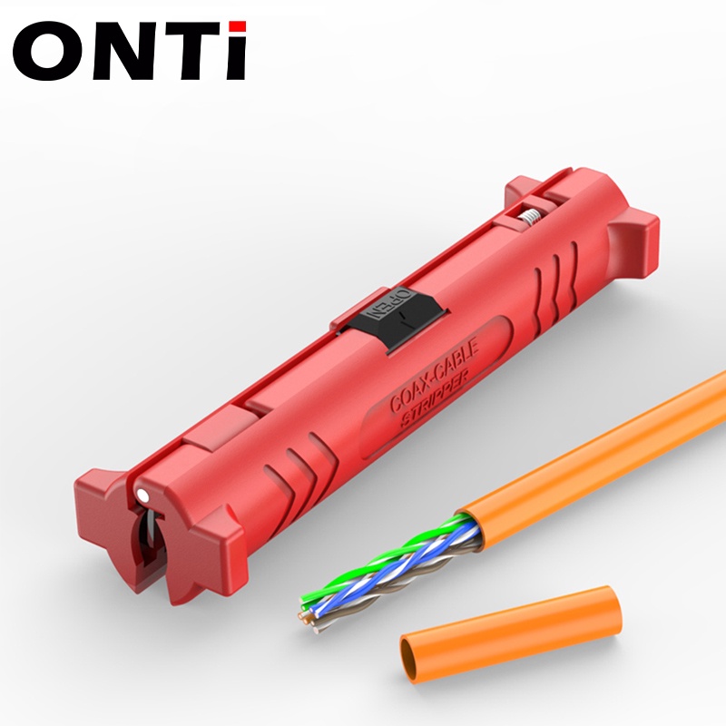 Onti Network Cable Coaxial Cable Stripper Wire Stripper Coaxial ...