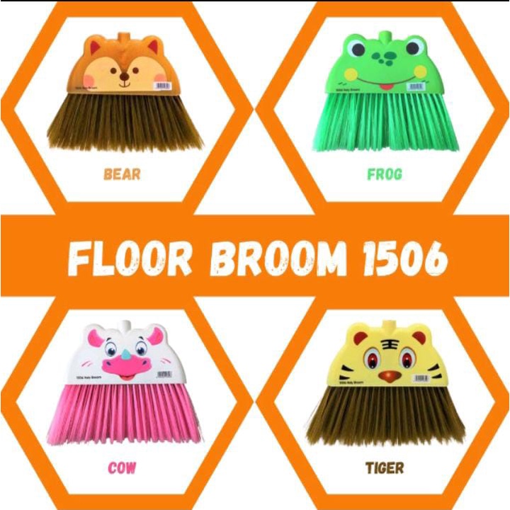 Character Broom/ Plastic Broom Unique Broom Cute Broom/ Nylon Fiber ...