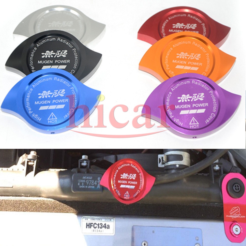 Mugen Radiator Cap Cover Aluminum Alloy For Honda FIT CIVIC EK EG ...