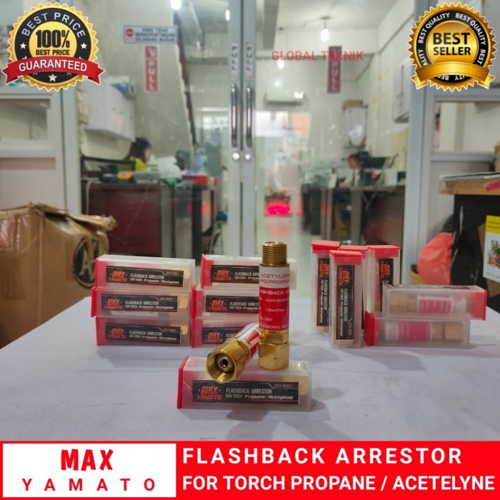 Flashback RESTOR FOR TORCH PROPANE / ACETYLENE, MAX YAMATO | Shopee ...