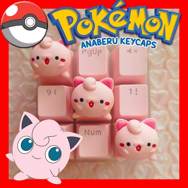 Jigglypuff Keycaps For Mechanical and Gaming Keyboards | Shopee Philippines