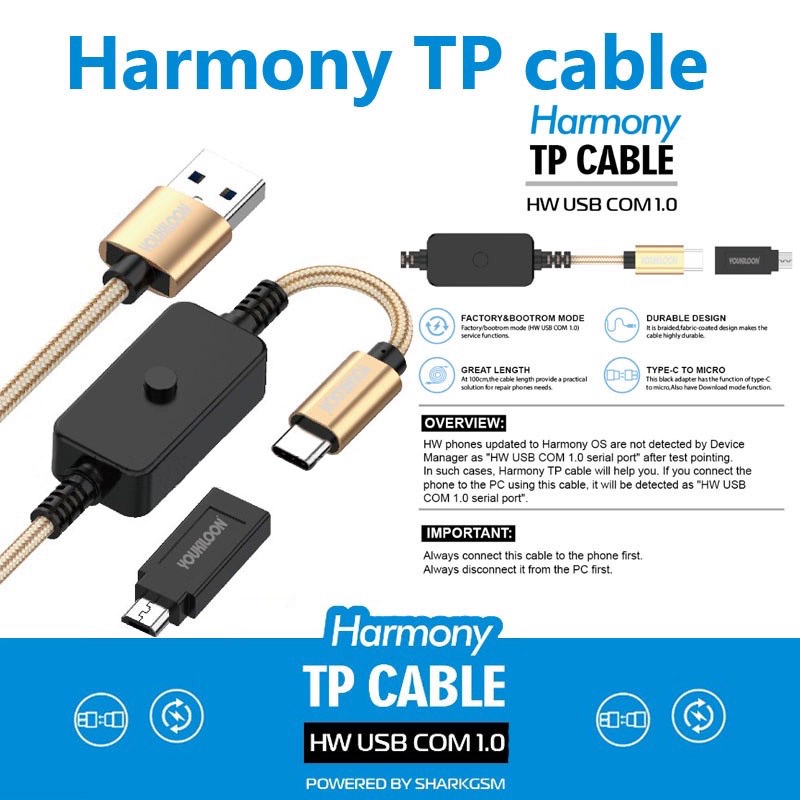 [GK] Harmony TP cable with box For Harmony Os Or Chimera Pro Tool ...