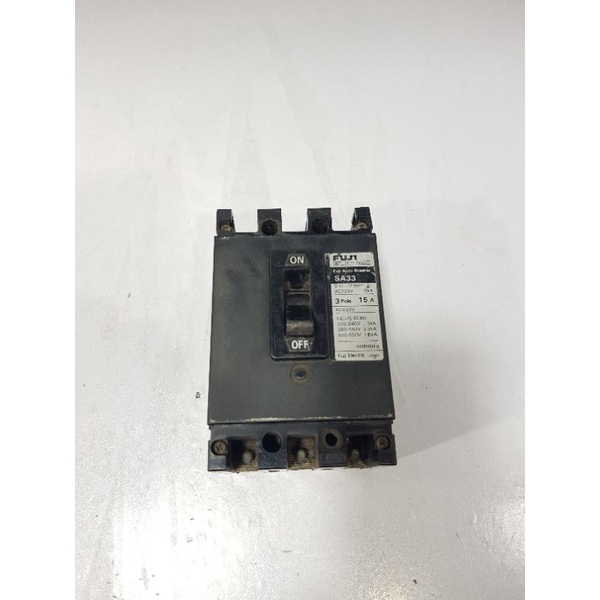 Circuit Breaker 3Phase 15A MCCB OLD MODEL(Original Made in Japan ...