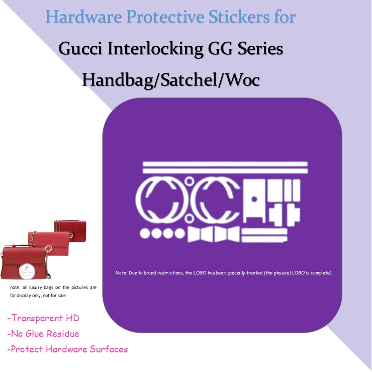 Bag Lover | Hardware protection sticker for Interlocking G Series ...