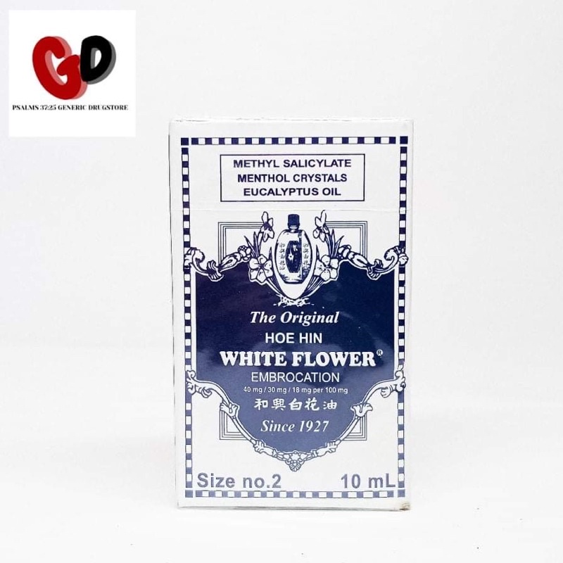 White Flower (1.5mL,2.5mL,5mL,10mL) | Shopee Philippines