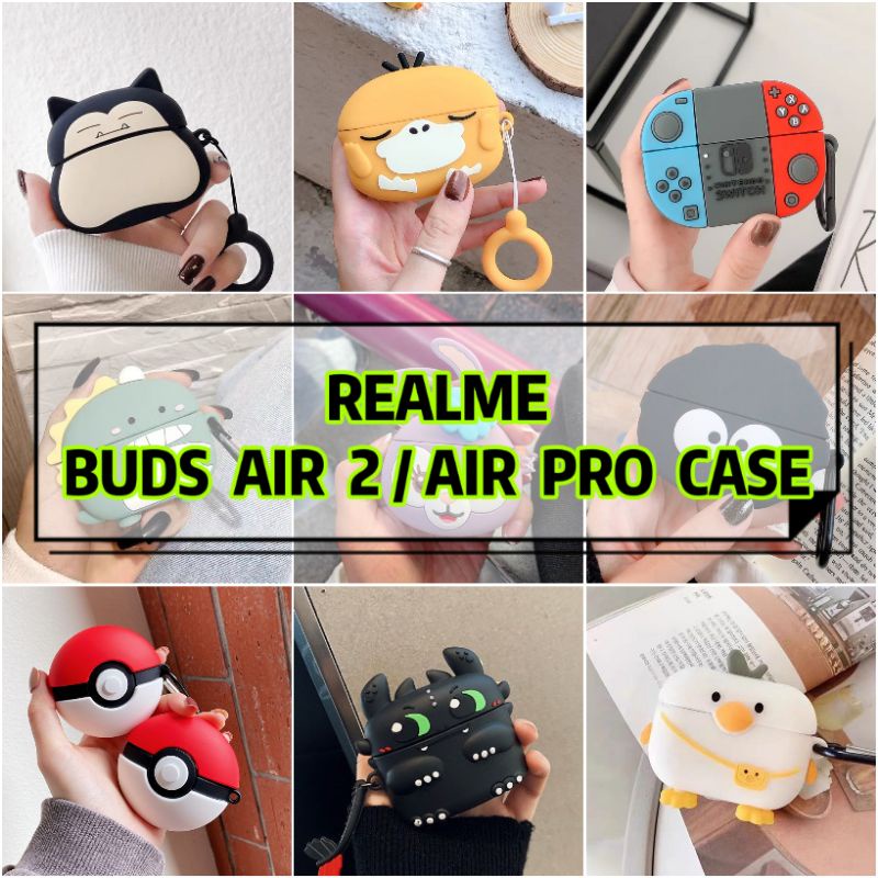 Realme Buds Air 2 / Buds Air Pro Case Cute Cartoon Earbuds Case Cover ...