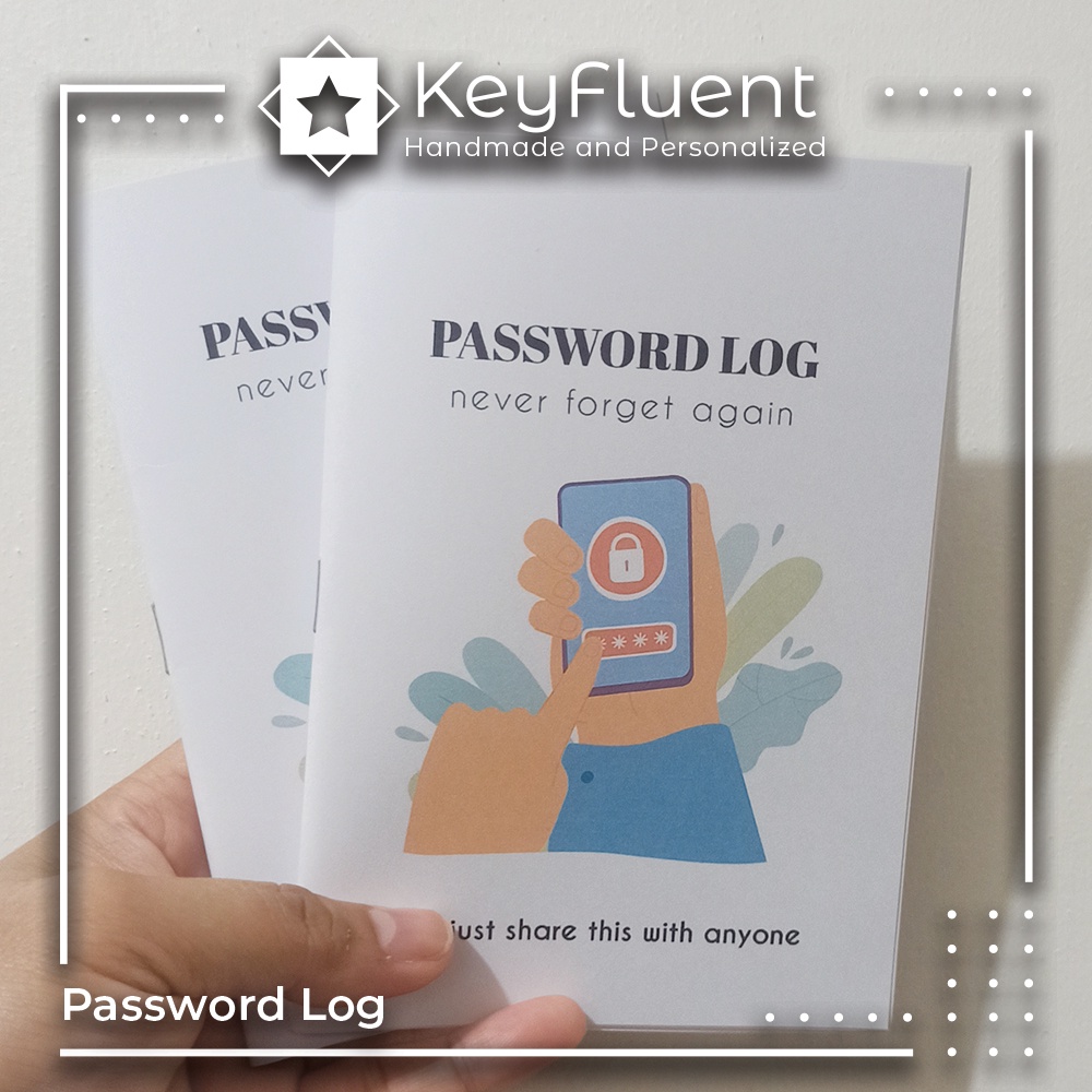 Password log Booklet | Shopee Philippines