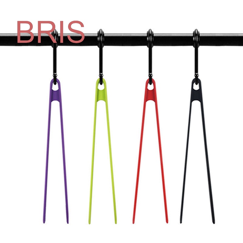 BRIS Toast Tongs Silicone Heat Resistant Cooking Silicone Tongs Kitchen ...