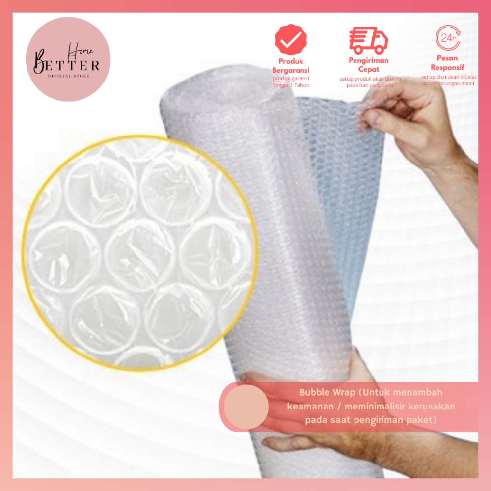 Bubble Wrap (To add security / minimize damage during package delivery ...