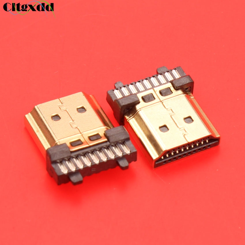 19 pin HDMI Male Plug Connector Gold-plating HDMI Sockect repair ...