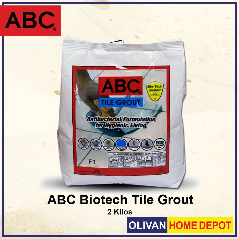 ABC Original Tile Grout with Biotech Anti Bacterial Formulation for ...