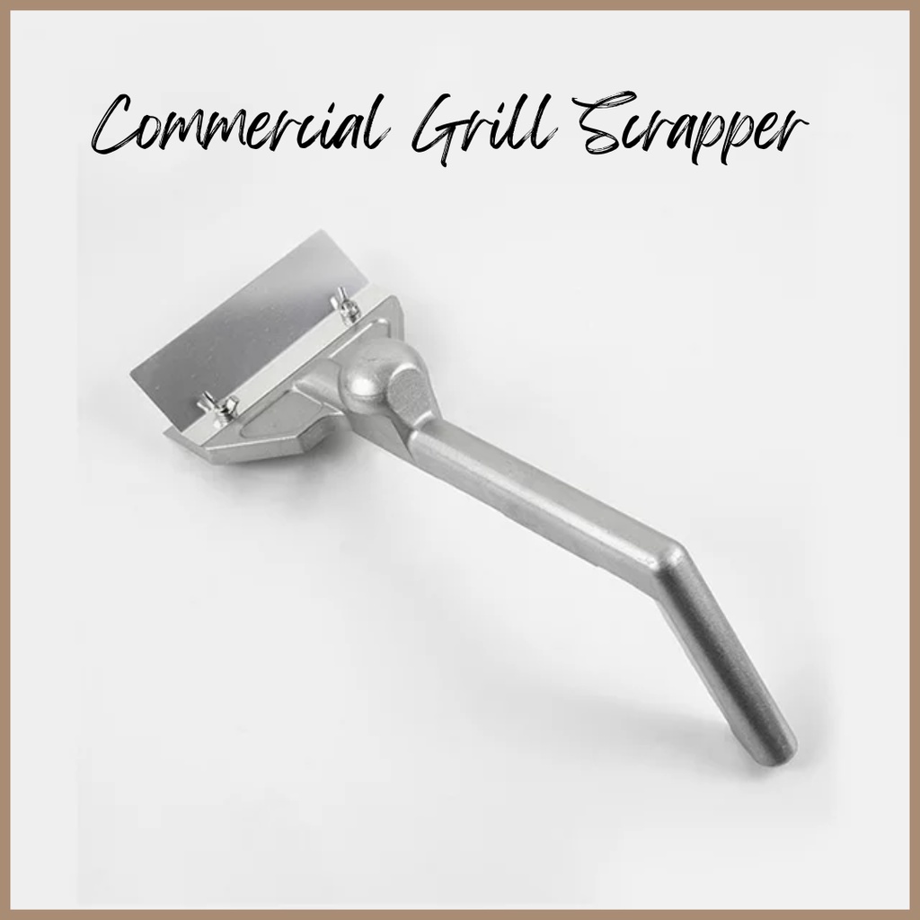 Grill Scraper Commercial Heavy Duty with extra blades | Shopee Philippines