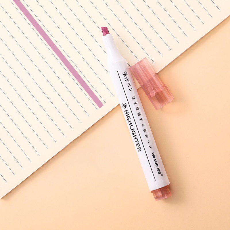 Morandi Colors Japan highlighter big volume refillable stationary ...