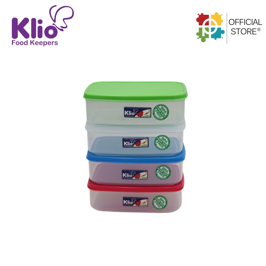 Klio Kl-Fk02 Food Keeper /Food Container Meduim 177x127x58mm | Shopee ...