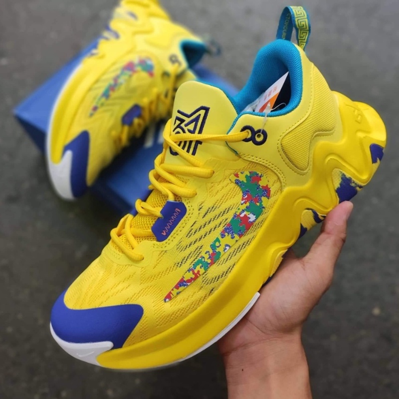 Freak Giannis Immortality 2 Yellow Blue Purple Sports Basketball Shoes ...