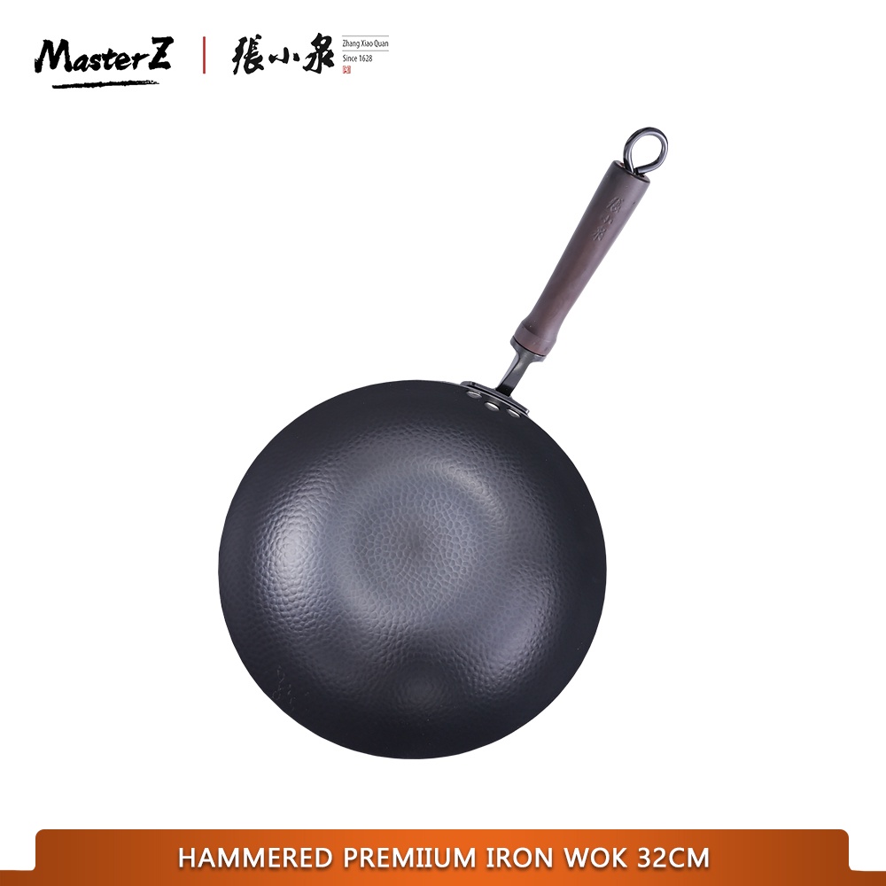 Zhang Xiao Quan Masterz Hammered Premium Iron Wok 32cm C30300100s ...