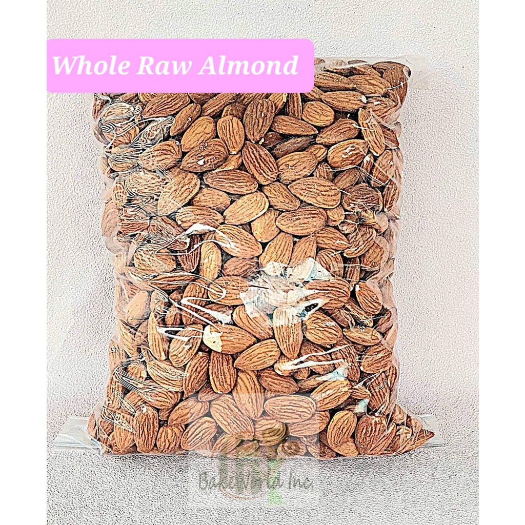 Almond Nuts Whole Raw | Sliced Almonds - 250g 500g 1kg | Shopee Philippines