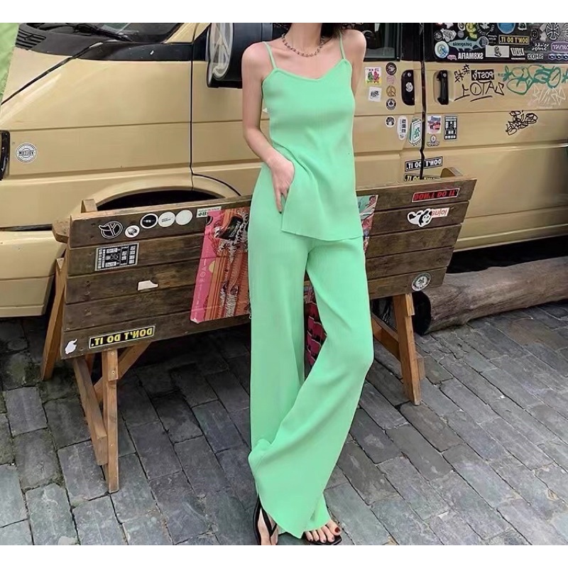 Only.Fashion Terno Knitted Pants #0199 | Shopee Philippines