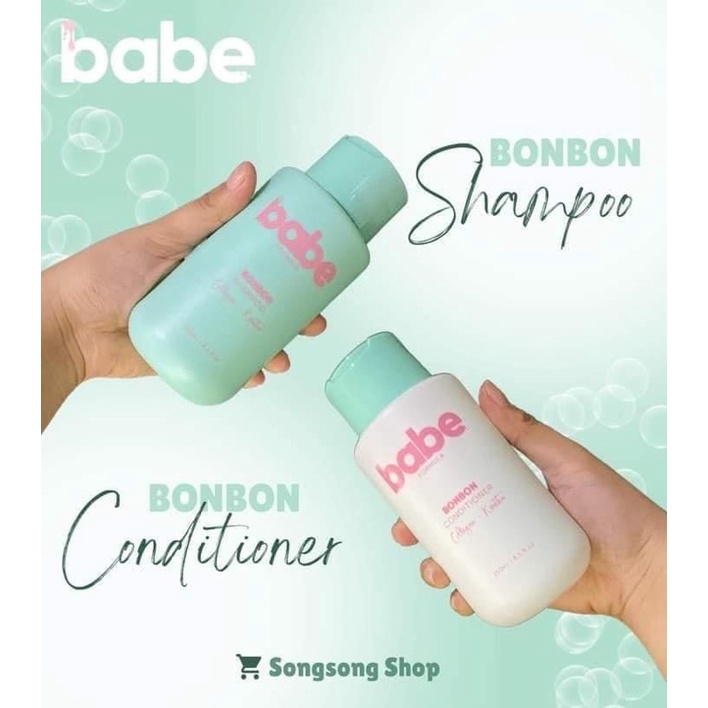 BABE BONBON SHAMPOO/CONDITIONER | Shopee Philippines